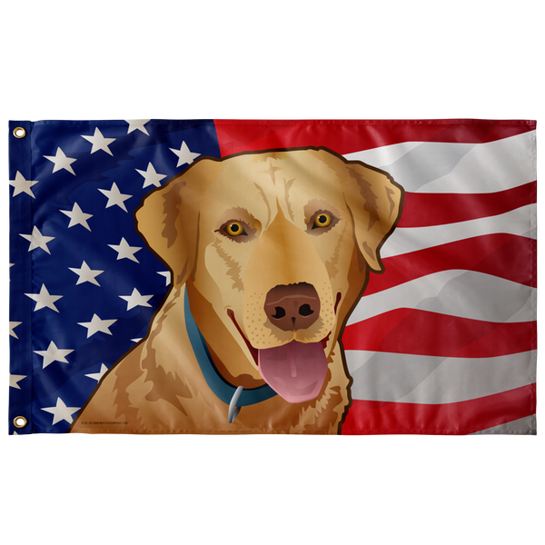 American Flag Dog